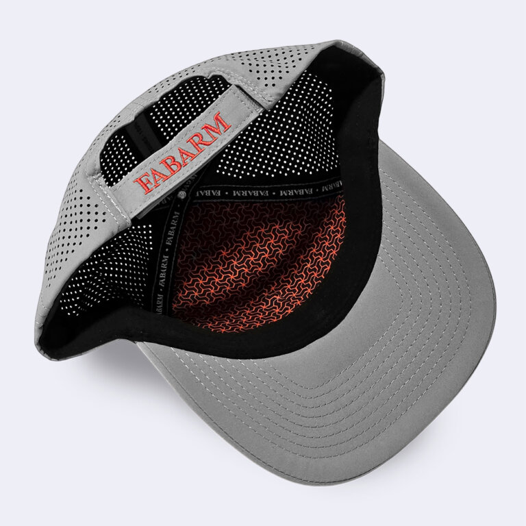 FABARM Lion Performance Hat (Gray/Red) - FABARM USA